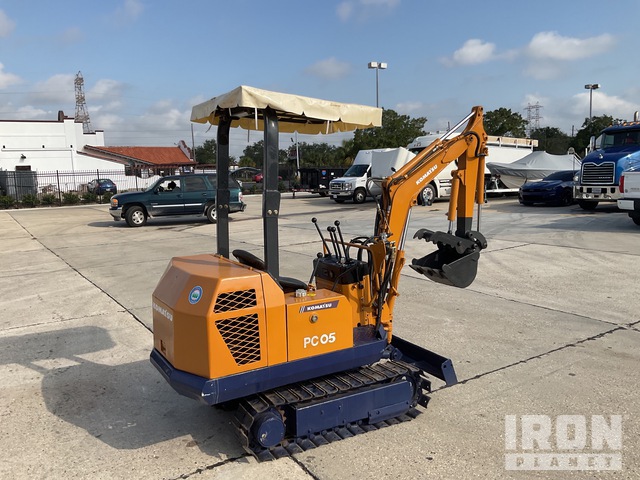 Komatsu PC05-5 Mini Excavator in Marrero, Louisiana, United States ...