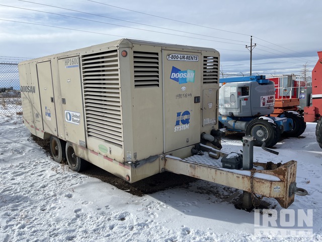 2013 (unverified) Doosan HP1600 1600 cfm Mobile Air Compressor in ...