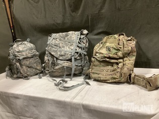 Surplus (2) Rifleman Sets, (2) Field Pack Sets, (1) Rucksack Set ...
