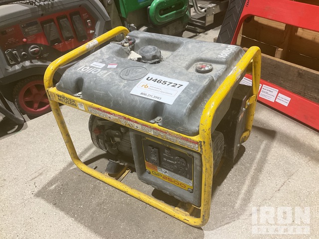 2017 Wacker Neuson GP2500 Skid-Mounted Portable Generator Set in Mount ...