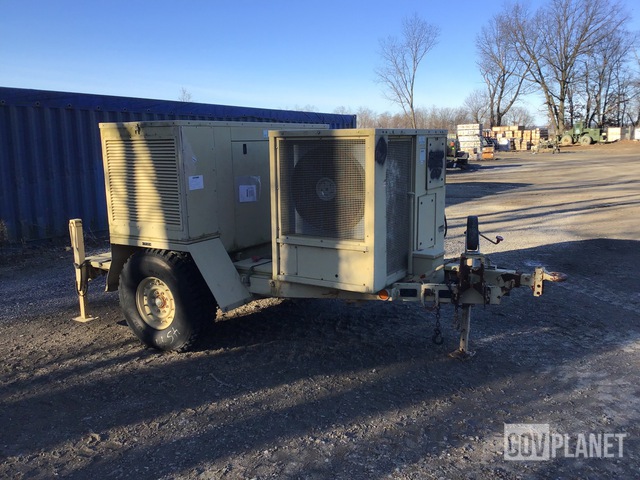 Surplus 2007 PowerSystems International DRASH Shelter Transport Trailer ...