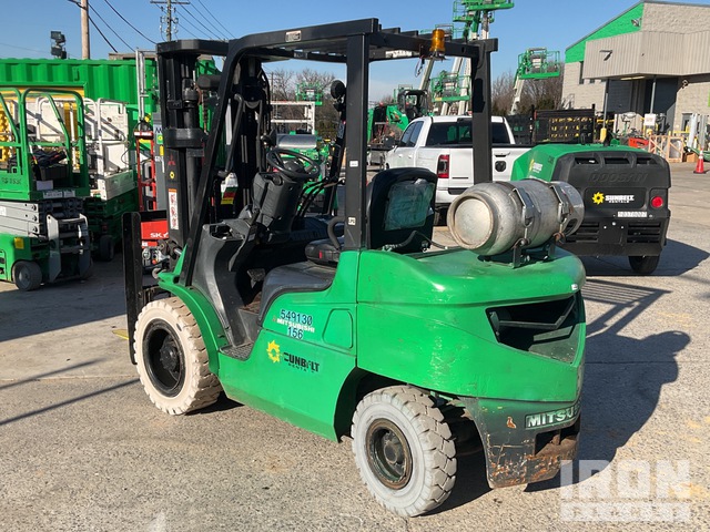2013 Mitsubishi FG30N 5500 lb Pneumatic Tire Forklift in Gaithersburg ...
