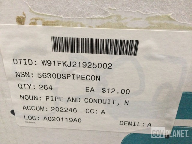 Surplus (264) Al-Adasani PVC Pipe Fittings in North Las Vegas, Nevada ...