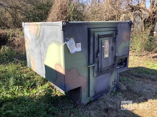 Surplus Craig Systems S-250/G Electrical Equipment Shelter in Hooks ...