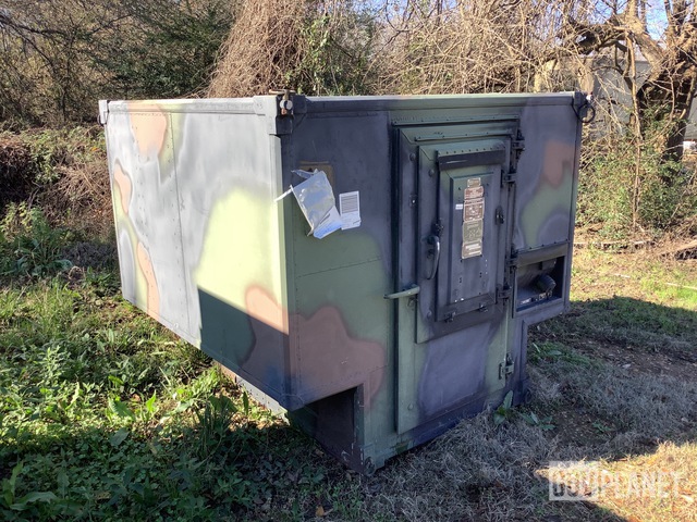 Surplus Craig Systems S-250/G Electrical Equipment Shelter in Hooks ...