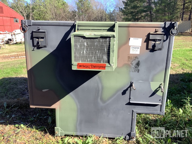 Surplus Craig Systems S-250/G Electrical Equipment Shelter in Hooks ...