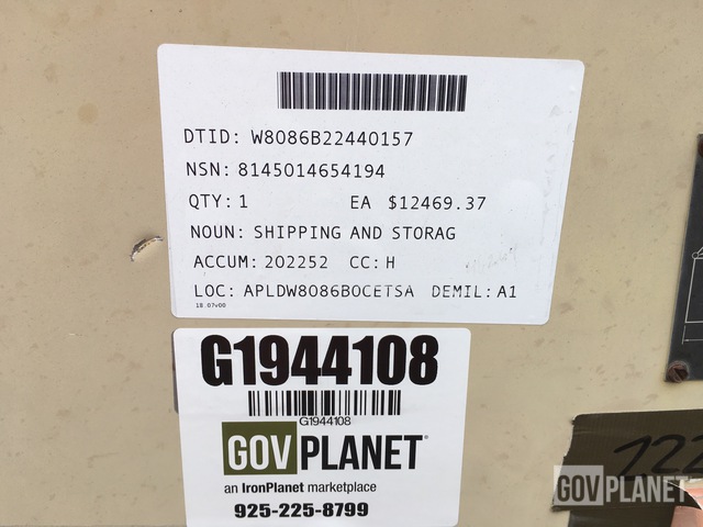 Surplus AAR Cadillac ISU-60 Storage Container in Hopkinsville, Kentucky ...