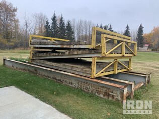 30 ft Steel Bridge in Athabasca, Alberta, Canada (IronPlanet Item #8520372)