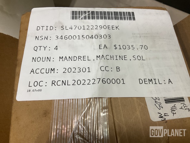 Surplus (4) Alcoa Global Fasteners CA358021 216L T11 Solid Machine ...