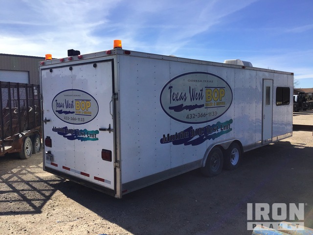 2003 Vintage Trailer LTD 26 ft T/A Mobile BOP Testing Unit Enclosed ...