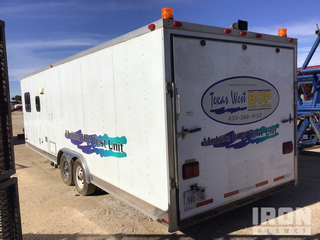 2003 Vintage Trailer LTD 26 ft T/A Mobile BOP Testing Unit Enclosed ...
