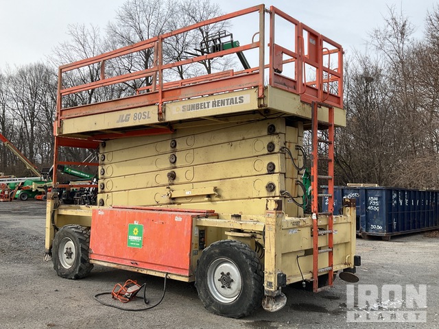 2012 JLG 80SL Diesel 4x4 Scissor Lift in Hagerstown, Maryland, United ...