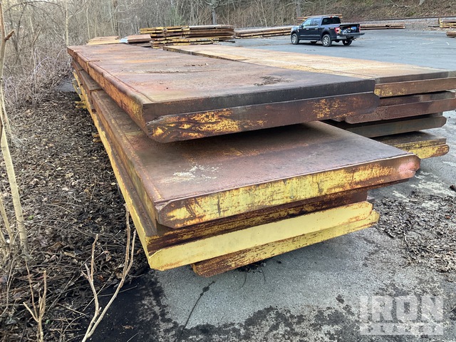 Quantity of (4) 27 ft 5 in x 4 ft 4 in Slide Rail Trench Shield ...