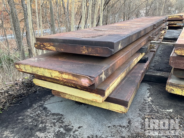 Quantity of (4) 27 ft 5 in x 4 ft 4 in Slide Rail Trench Shield ...
