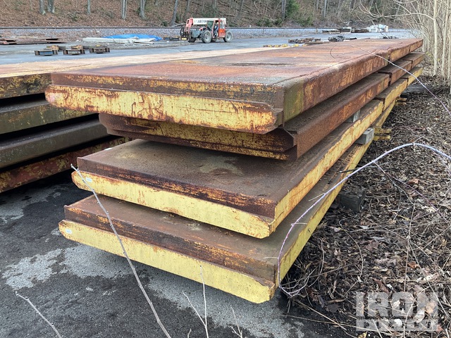 Quantity of (4) 27 ft 5 in x 4 ft 4 in Slide Rail Trench Shield ...