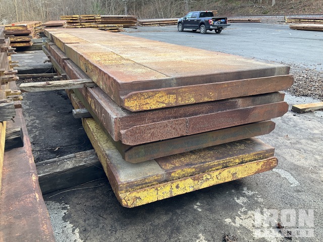 Quantity of (4) 24 ft 4 in x 4 ft 5 in Slide Rail Trench Shield ...