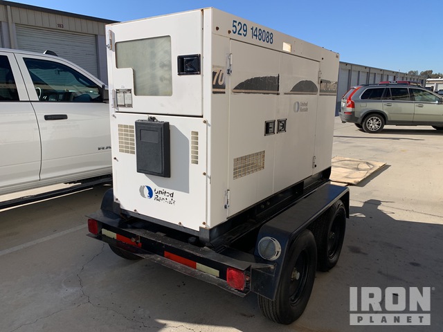 1999 Whisperwatt DCA-70SSJU 70 kVA Mobile Generator Set in Rancho ...