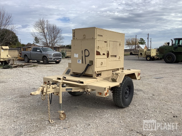 Surplus 2009 DRS Fermont MEP-804B 15kW Generator Set in Springtown ...