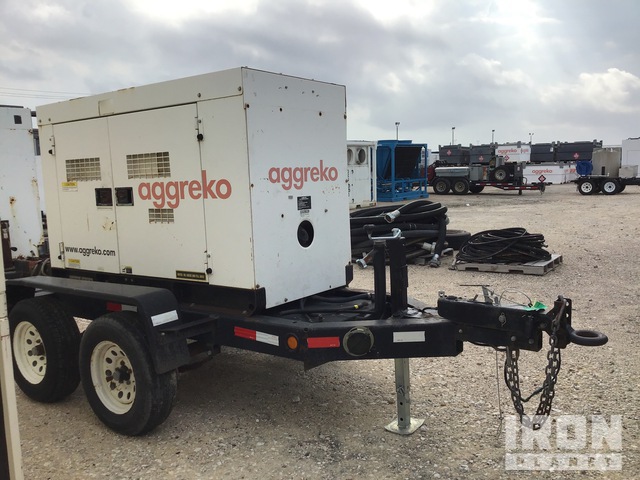 2012 Multiquip DCA-45SSIU4 36 kW Mobile Generator Set in Pearland ...