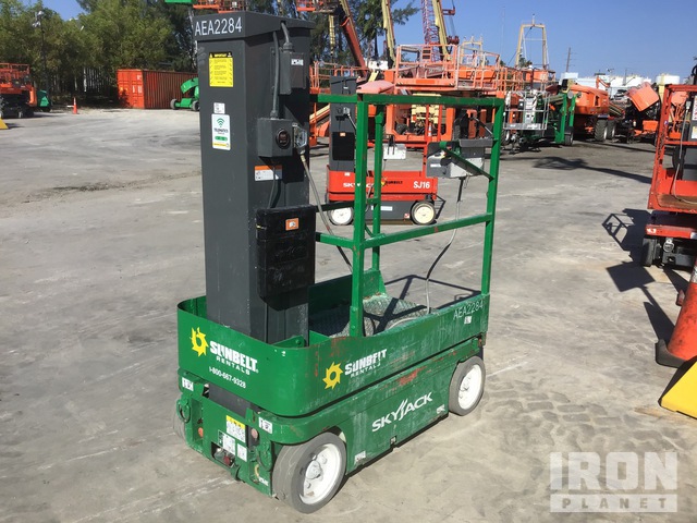 Skyjack SJ16 Vertical Mast Lift in Miami, Florida, United States ...