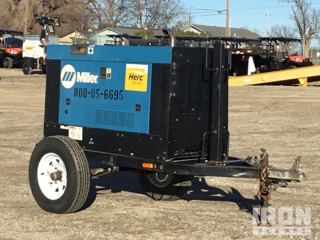 2015 Miller Big Blue 400 Pro 400 A Mobile Multi-Process Engine Driven ...
