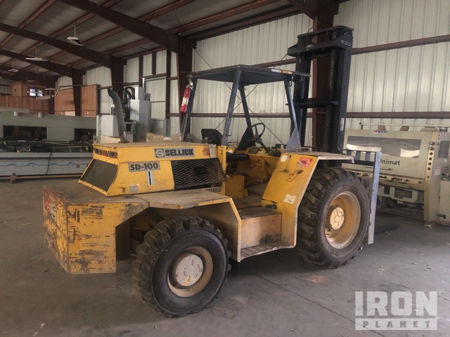 Sellick SD-100 10000 lb 4x2 Rough Terrain Forklift in New Castle ...