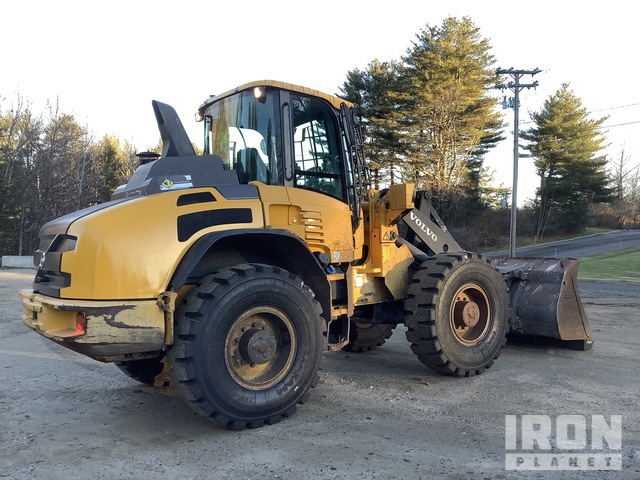 2015 (unverified) Volvo L50H Wheel Loader in Portland, Maine, United ...