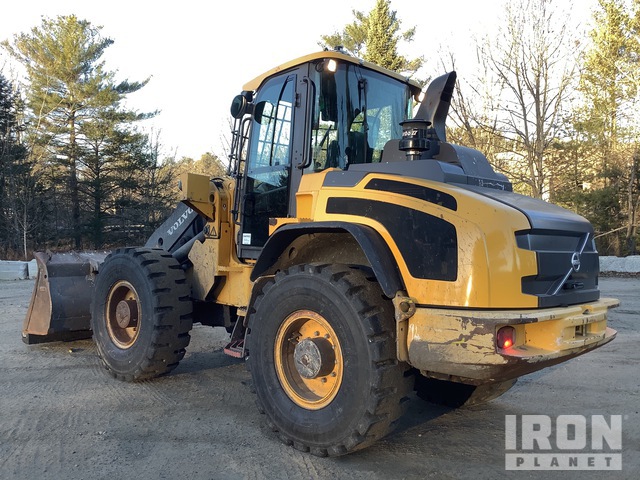 2015 (unverified) Volvo L50H Wheel Loader in Portland, Maine, United ...