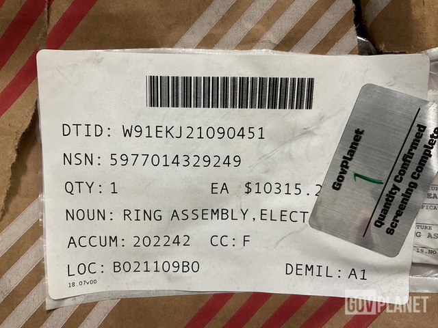 Surplus Sikorsky Aircraft 70550-02804-103 Contact Ring Assembly in ...