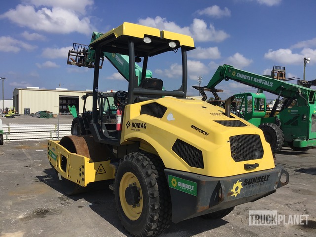 2016 Bomag BW145D-5 Smooth Drum Compactor in Fort Myers, Florida ...