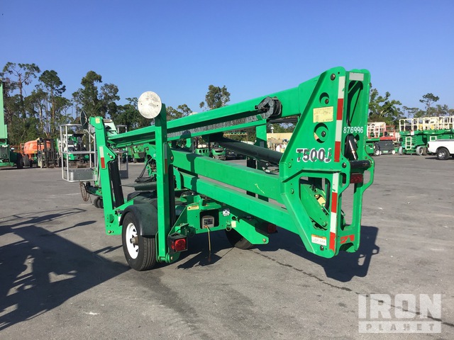 2016 JLG T500J 50 ft Articulating Towable Lift in Fort Myers, Florida ...
