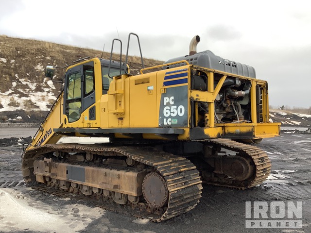 2008 (unverified) Komatsu PC650LC-8E0 Tracked Excavator in Westville, Nova Scotia, Canada ...