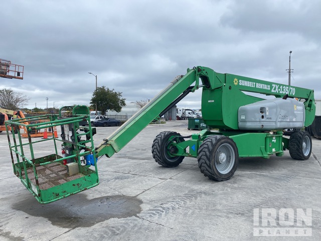 2015 Genie ZX-135/70 4WD Diesel Articulating Boom Lift in Tampa ...