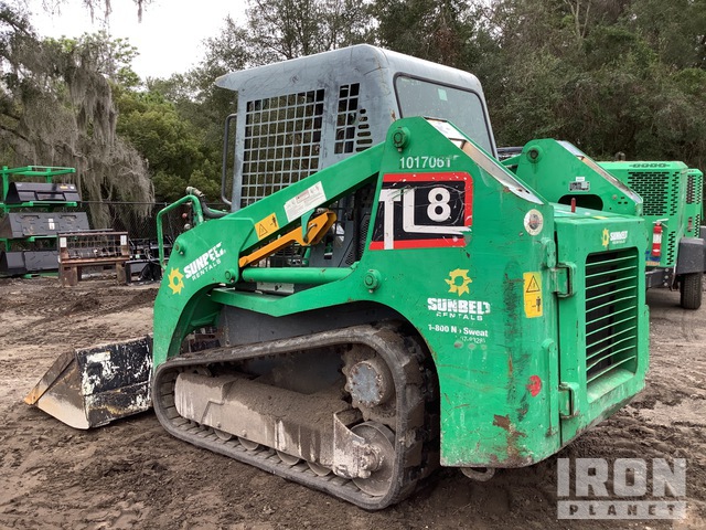 2017 Takeuchi TL8 Two-Speed High Flow Compact Track Loader in ...