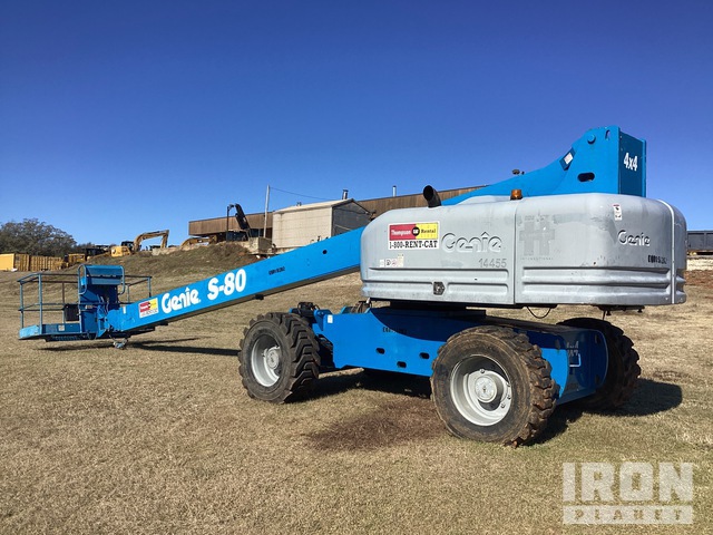 2008 Genie S-80 4WD Diesel Telescopic Boom Lift in Montgomery, Alabama ...