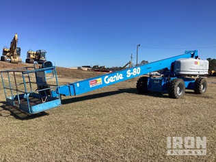 2008 Genie S-80 4WD Diesel Telescopic Boom Lift in Montgomery, Alabama ...