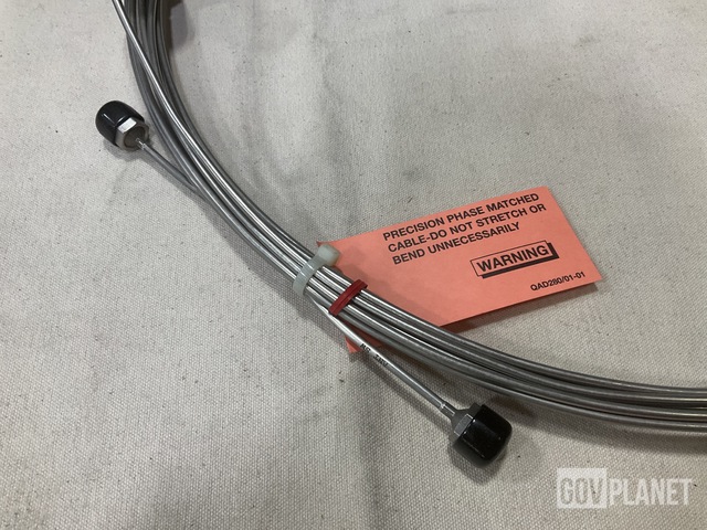 Surplus (2) Meggitt Safety Systems 1569AS3040-2 Radio Frequency Cable ...