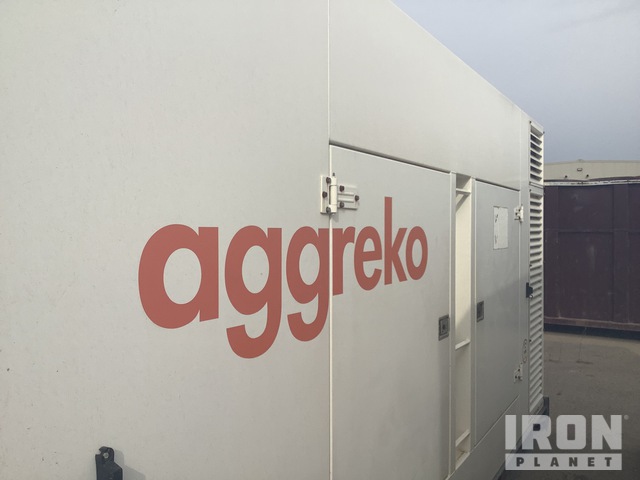 Aggreko 170 KW 210 kVA Skid-Mounted Generator Set in Shakopee ...