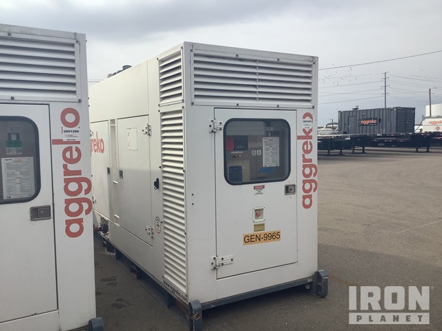 Aggreko 170 KW 210 kVA Skid-Mounted Generator Set in Shakopee ...