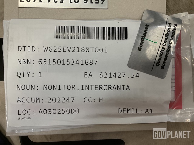 Surplus Codman ICP Express Monitoring System in North Las Vegas, Nevada ...