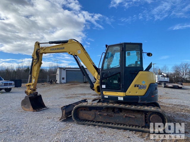 2017 Yanmar SV100-2A Tracked Excavator in Morrison, Tennessee, United ...