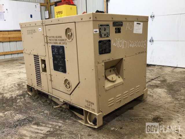Surplus 2003 Fermont MEP-802A 5kw Generator Set in Capac, Michigan ...