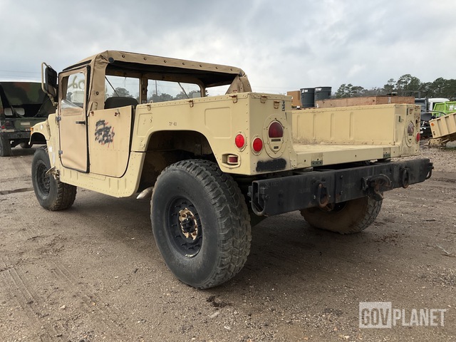 Surplus 2012 AM General M1097A2 HMMWV 2 Door Soft Top w/Truck Body in ...