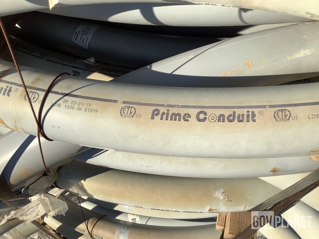 Surplus (201) Prime Conduit 2" SCH80 90D 24R SWP Rigid PVC Elbows in ...