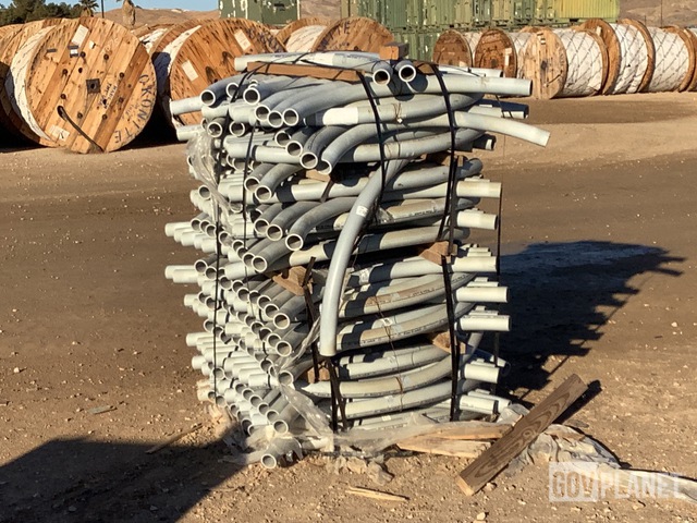 Surplus (201) Prime Conduit 2" SCH80 90D 24R SWP Rigid PVC Elbows in ...