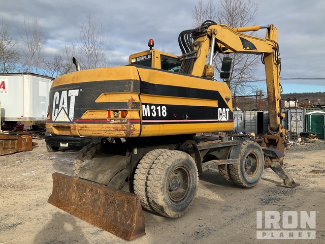2002 Cat M318 Wheel Excavator in West Nyack, New York, United States ...