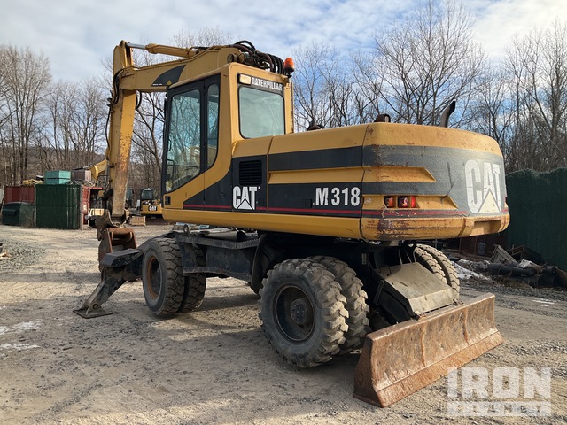 2002 Cat M318 Wheel Excavator in West Nyack, New York, United States ...