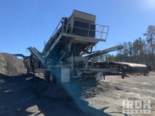2007 Telsmith 2421 HSI Portable Closed Circuit Impact Crusher Plant in ...