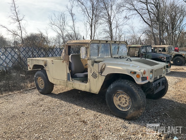 Surplus 2007 AM General M1097A2 HMMWV 2 Door Soft Top w/Truck Body in ...