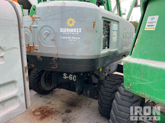 2015 Genie S60 4WD Diesel Telescopic Boom Lift in Davie, Florida ...